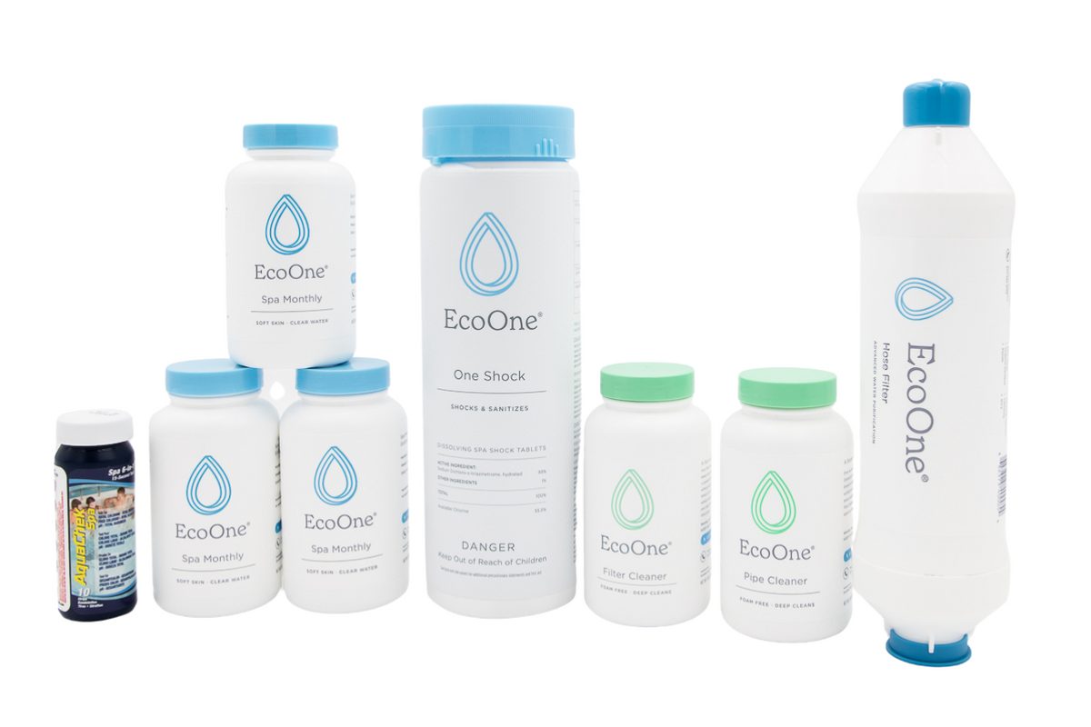 Natural Hot Tub Cleaning | Complete Eco-Friendly Cleaning Starter Kit – EcoOne