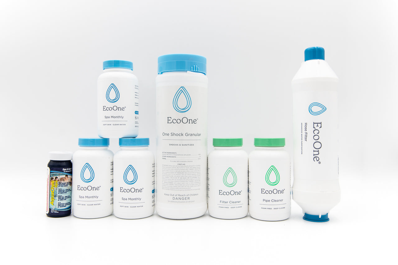 Natural Hot Tub Cleaning | Complete Eco-Friendly Cleaning Starter Kit ...