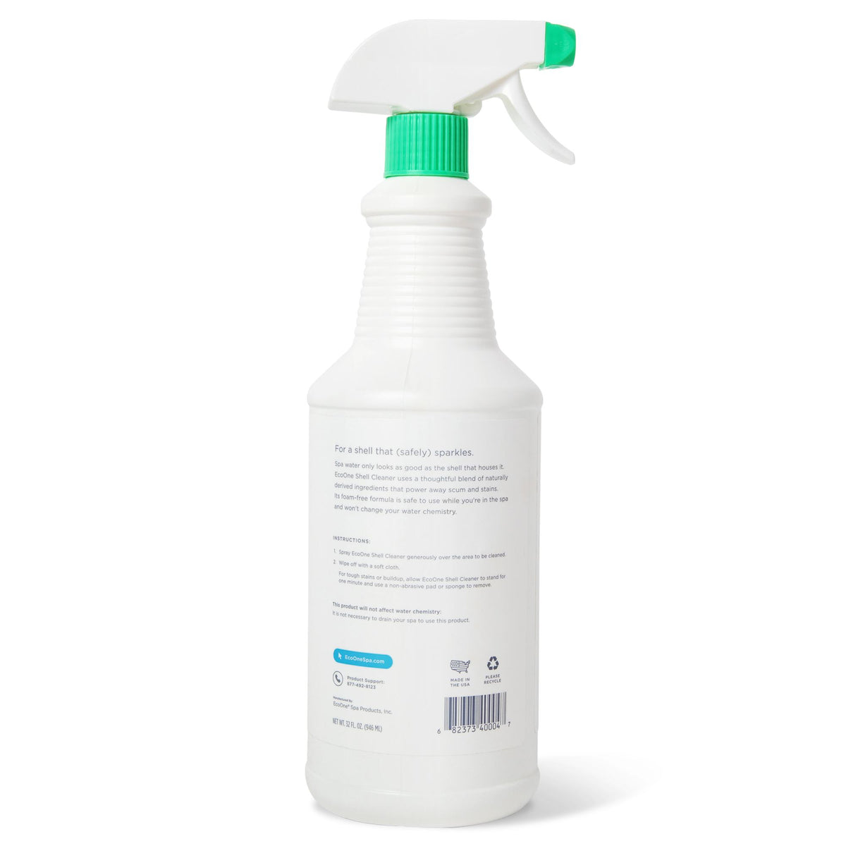 Eco-Friendly Natural Spa Shell Cleaner – EcoOne