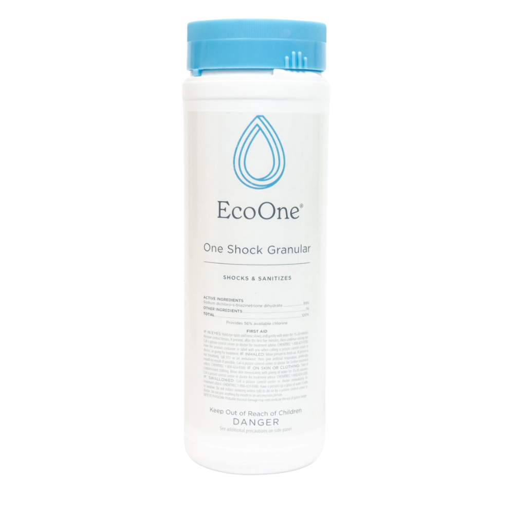 One Shock Granular | Natural Hot Tub Chemicals for Sensitive Skin – EcoOne