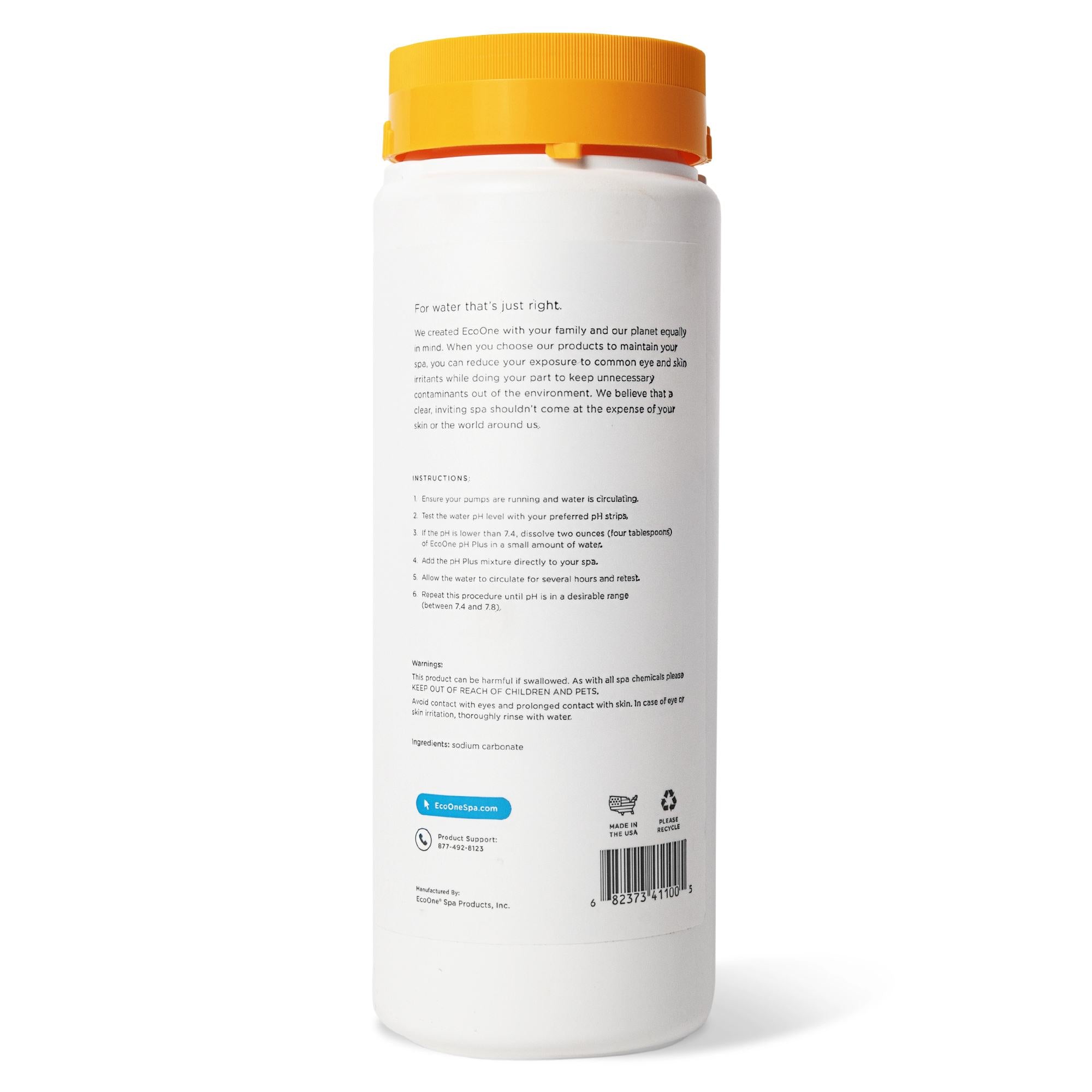 pH Plus | Natural Spa Alkalinity Treatment for Sensitive Skin – EcoOne